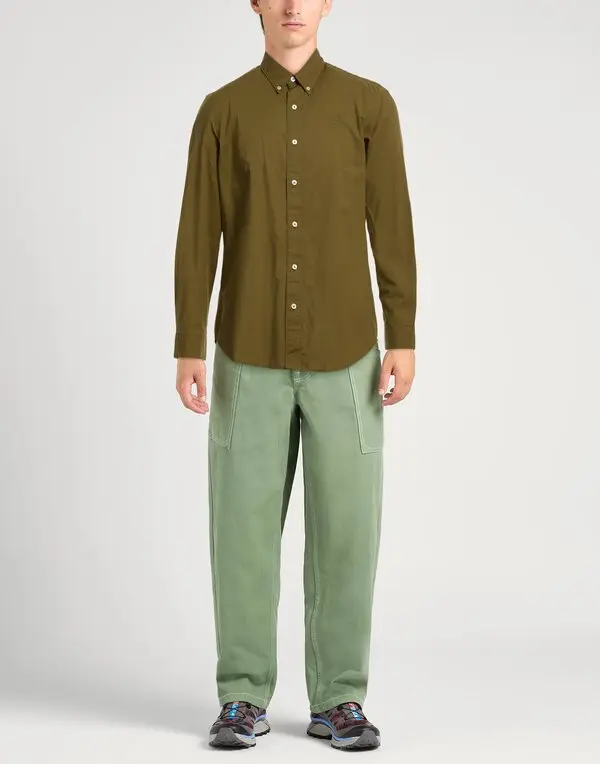 Timberland Shirt Military Size Cotton