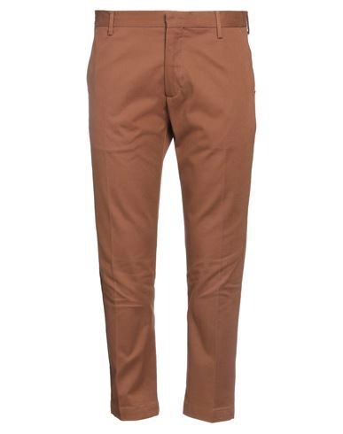ENTRE AMIS Pants Size Cotton, Elastane - Beige