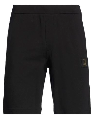 Armani Exchange Shorts & Bermuda Shorts Size Cotton - Black