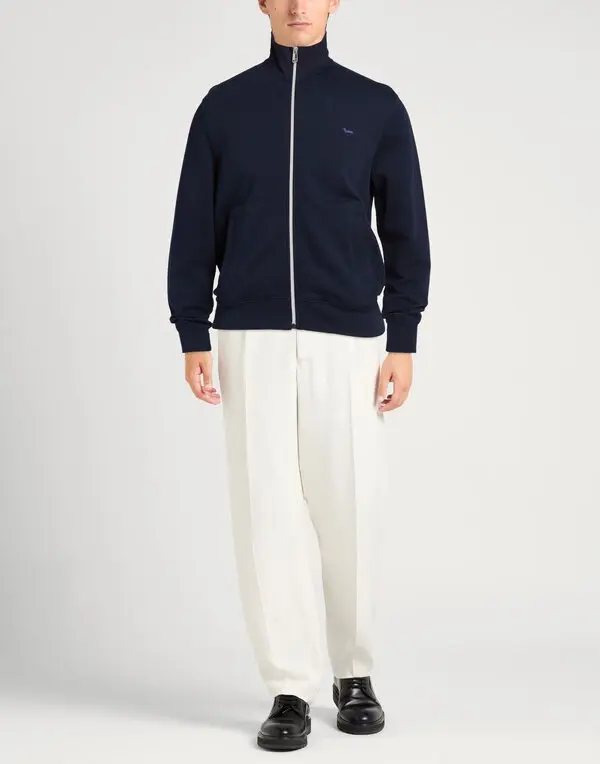 HARMONT & BLAINE Cotton French Terry Zip-up Sweatshirt