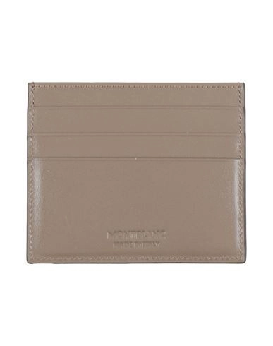 Montblanc Cardholder Taupe Leather
