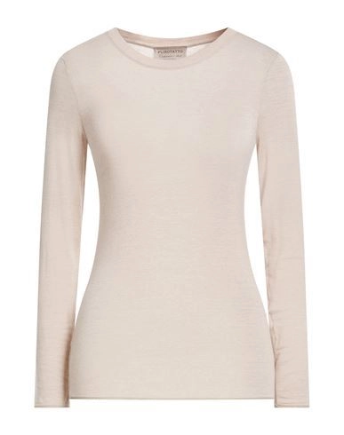 PUROTATTO Modal Cashmere Blend Long Sleeve Tee - Grey