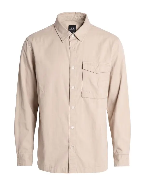 Armani Exchange Shirt Size Cotton - Beige