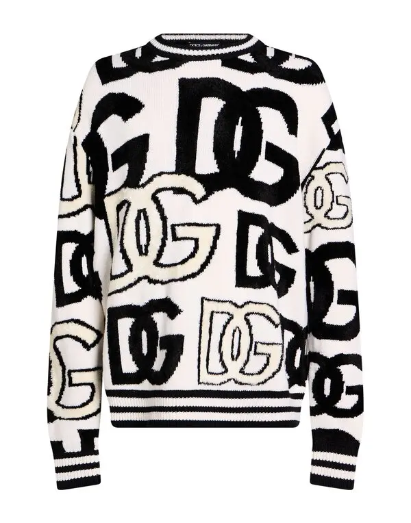 Dolce & Gabbana Sweater Size Virgin Wool, Viscose, Polyamide