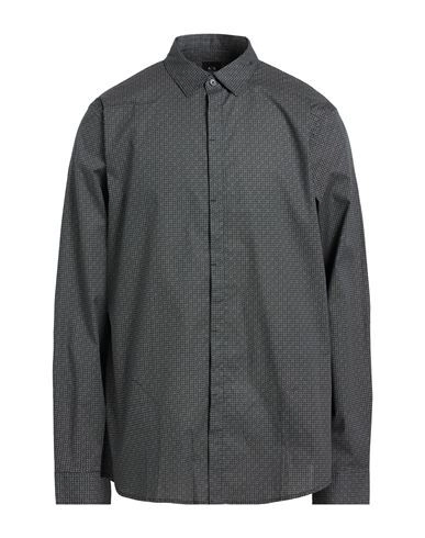 Armani Exchange Shirt Size Cotton, Elastane - Black