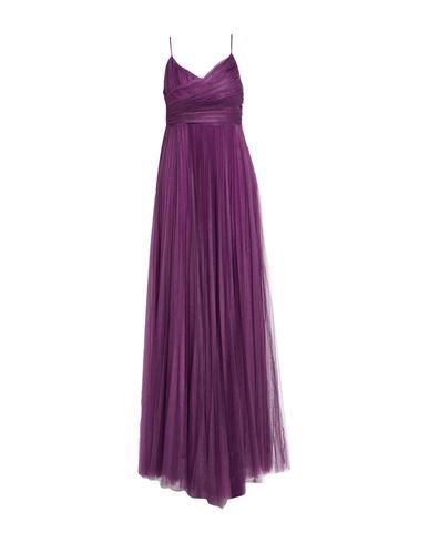 Fabiana Filippi Maxi Dress Plum Size Polyester - Purple