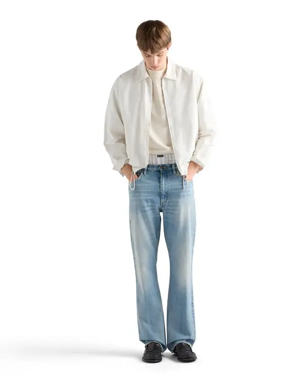 Prada Washed Denim Jeans