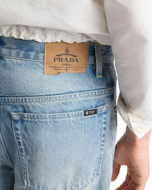 Prada Washed Denim Jeans