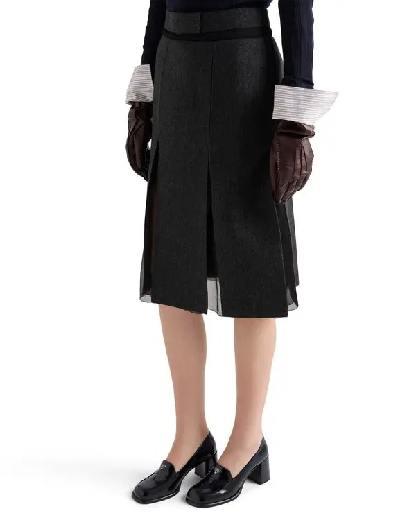 Prada Brushed Leather Loafers
