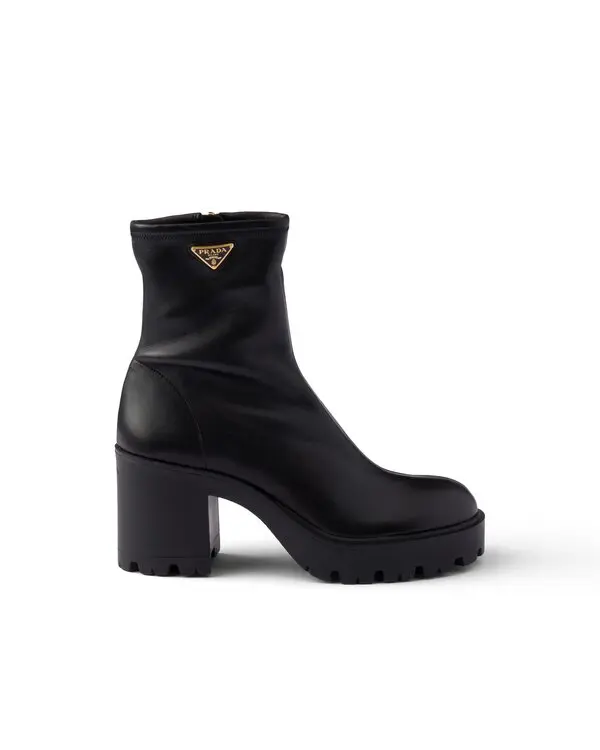 Prada Stretch Nappa Leather Booties