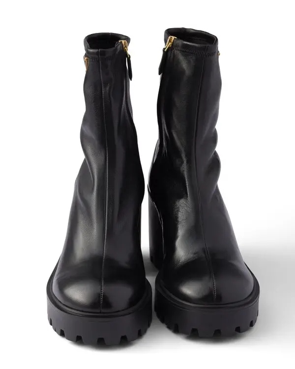 Prada Stretch Nappa Leather Booties