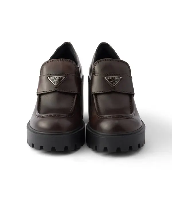 Prada Leather Loafers