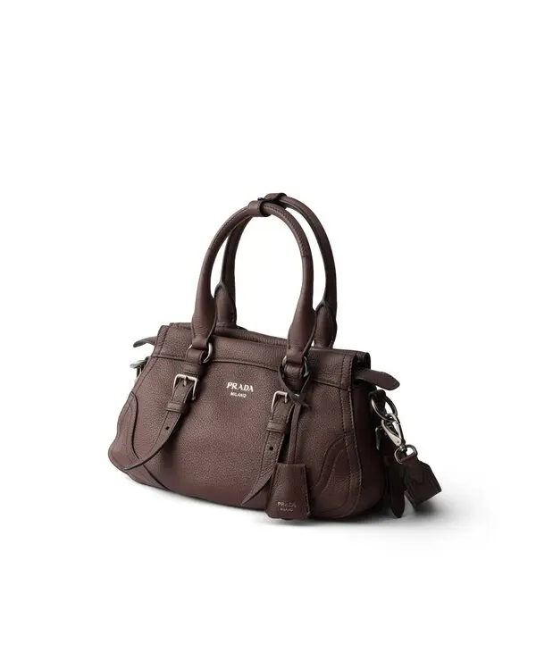 Prada Large Leather Tote Bag