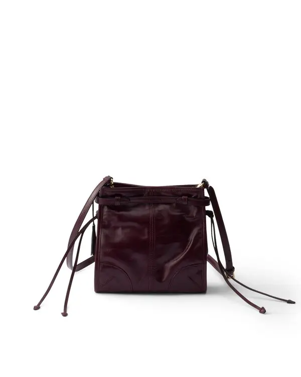 Prada Bonnie Leather Mini Shoulder Bag