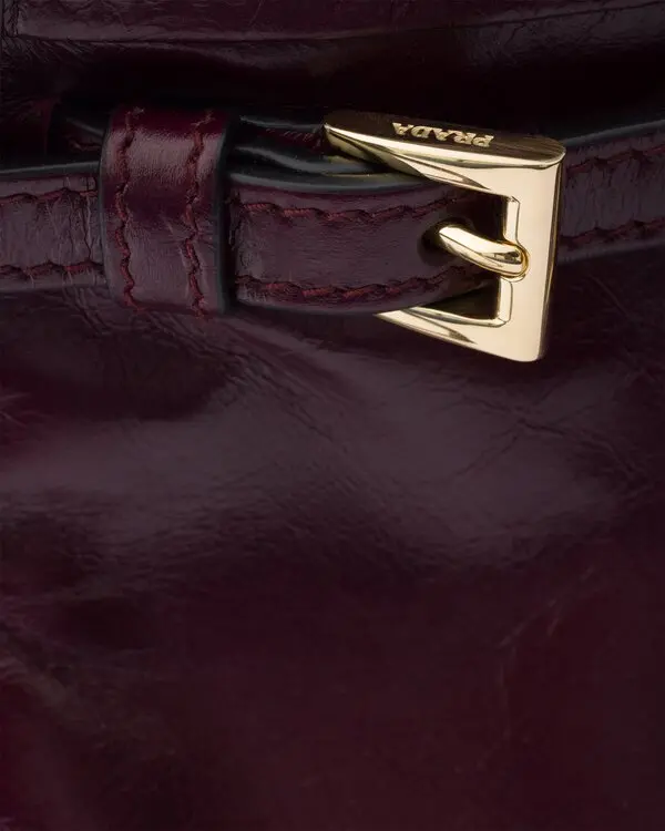 Prada Bonnie Leather Mini Shoulder Bag