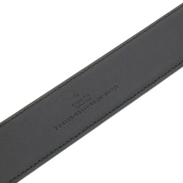 Gucci Gg Supreme Belt With Interlocking G Buckle