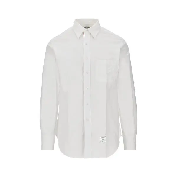 Thom Browne Oxford Cotton Shirt - White