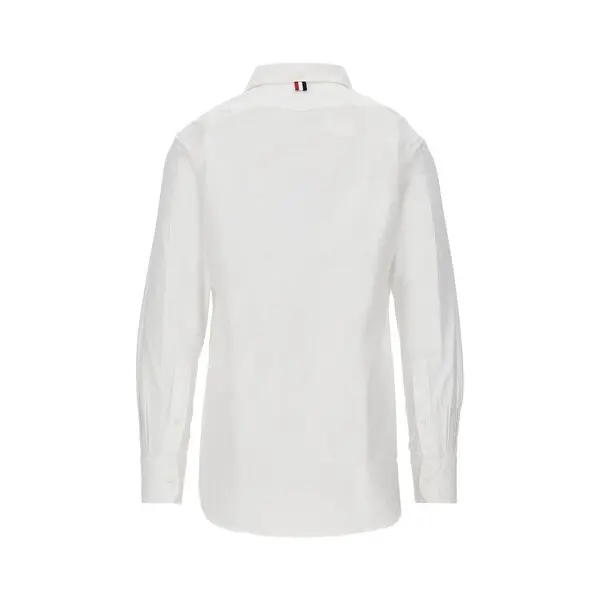 Thom Browne Oxford Cotton Shirt - White