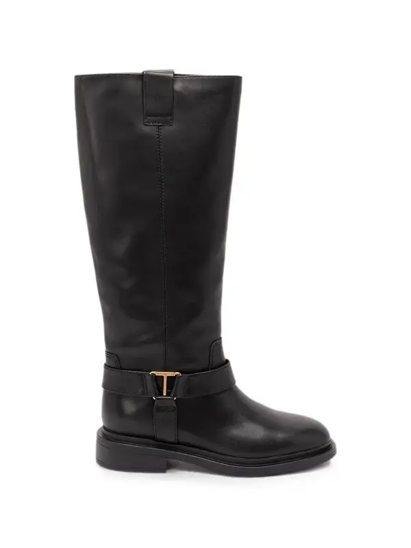 TWINSET Boots Gold Buckle "262tcp024
