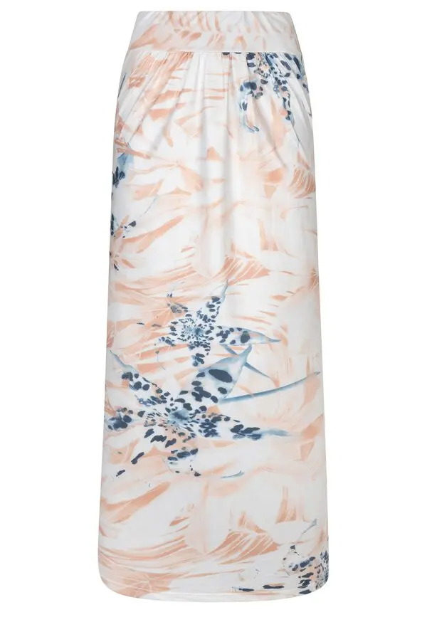 CHIC BY LIRETTE Maxi Rok Contadora Champagne - White