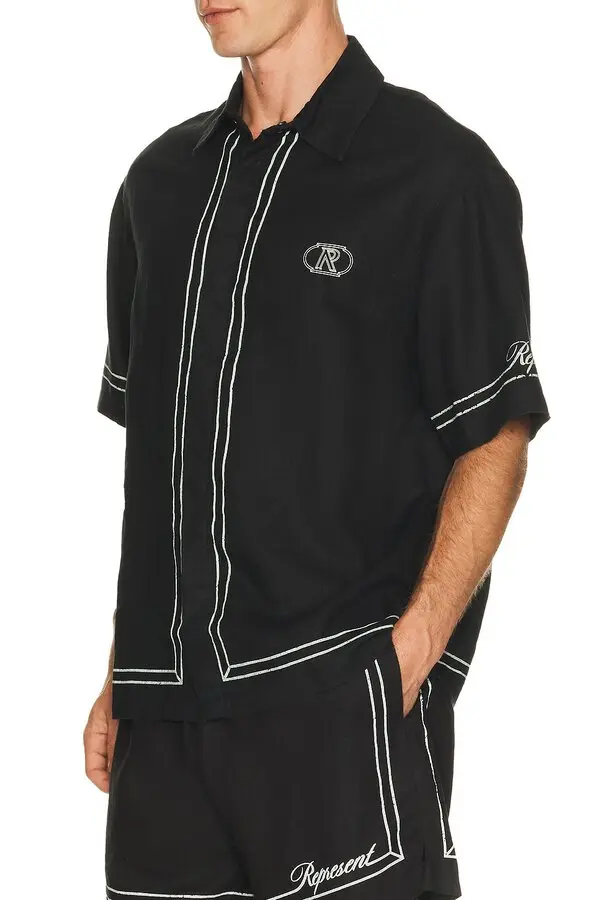 REPRESENT Border Shirt