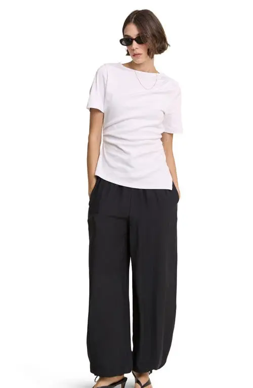 NOBODY'S CHILD Violet Cuffed Wide Leg Trousers