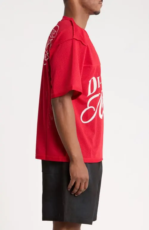 DIET STARTS MONDAY State Champs Mesh Practice Jersey - Red/white