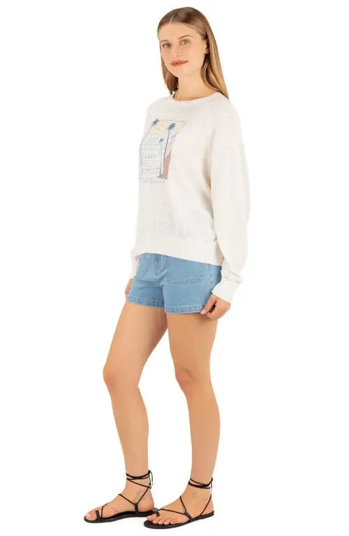 Hurley Palm Cove Graphic Sweater