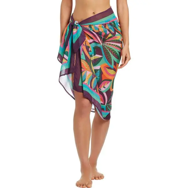 BLEU BY ROD BEATTIE Tropical Print Pareo - Multi