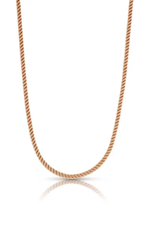THATCH Coco Silk Cord Necklace - Sand
