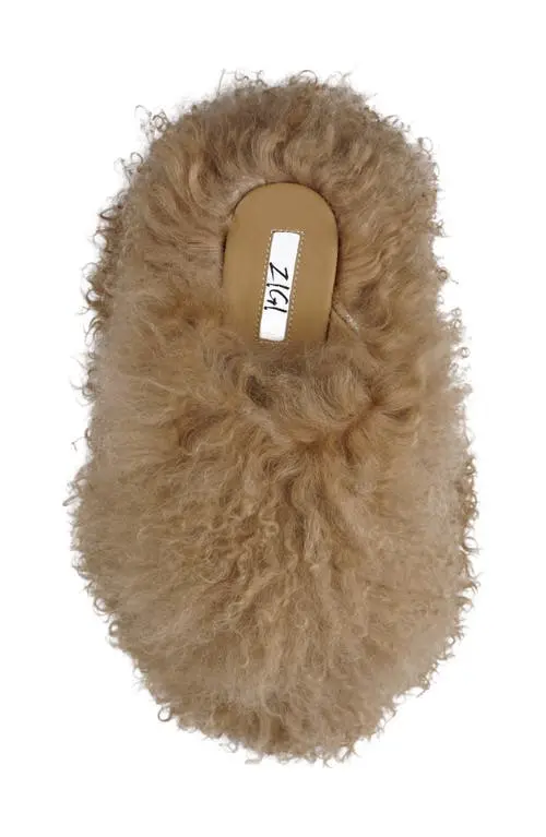 ZIGI Opal Waterproof Genuine Shearling Slipper - Natrl