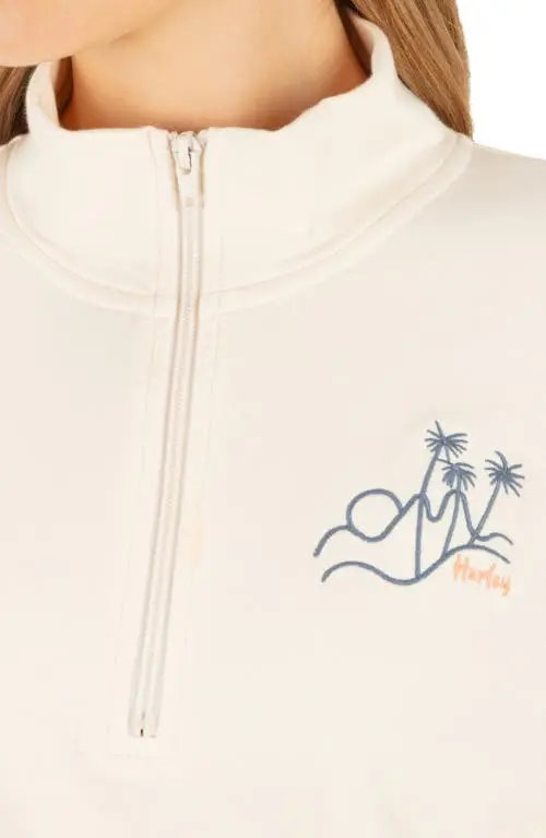 Hurley Island Life Quarter Zip Pullover