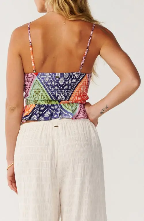 Rip Curl Bossa Nova Smocked Crop Camisole
