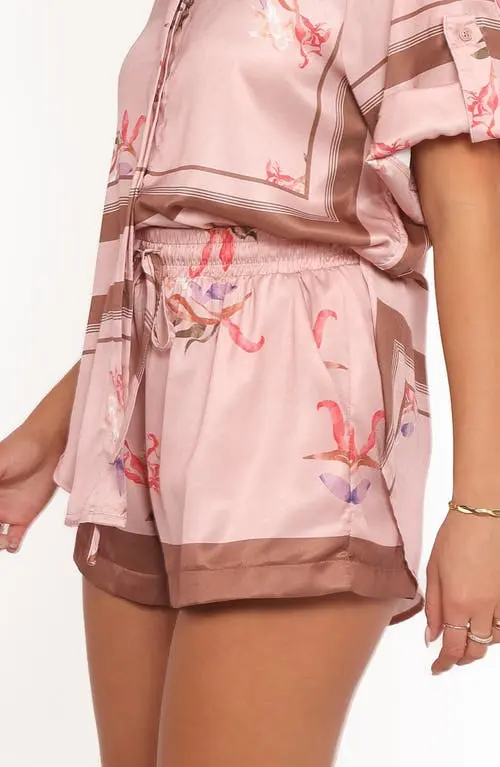 PETAL & PUP Lara Floral Print Shorts