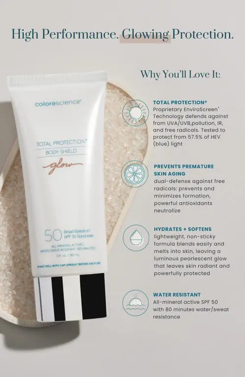 COLORESCIENCE Sunforgettable Total Protection Body Shield Sunscreen Spf 50