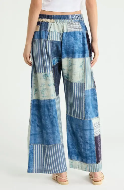 Free People We The Free Symphony Patched Wide Leg Jeans
