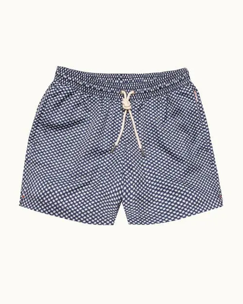 Orlebar Brown Jack Shorter Length Swim Shorts - Night Iris