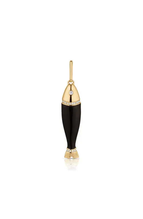 THATCH Marin Fish Charm - Black