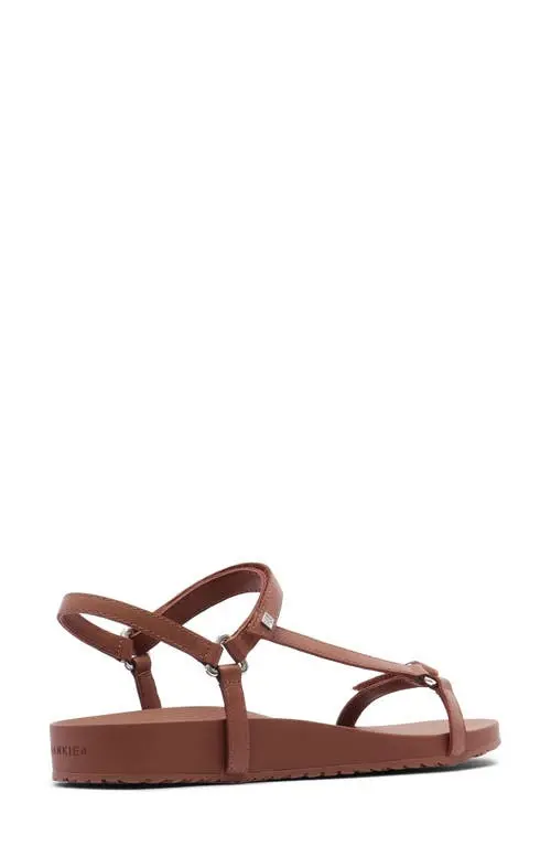 FRANKIE4 Bronte Waterproof Ankle Strap Slide Sandal - Rich Tan