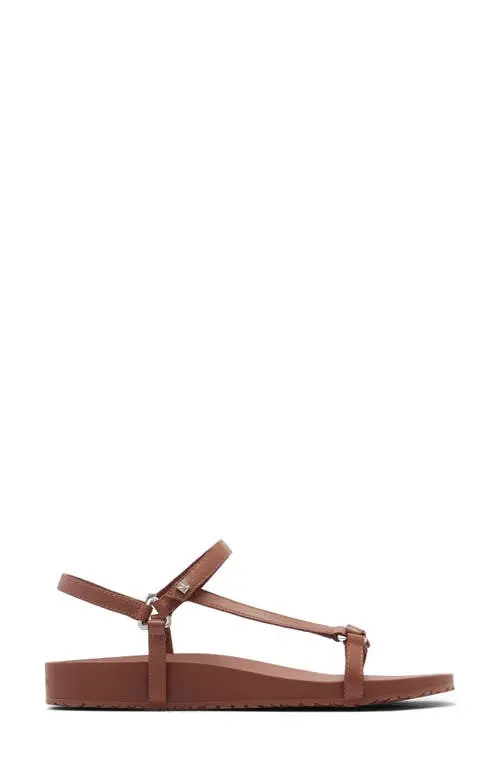 FRANKIE4 Bronte Waterproof Ankle Strap Slide Sandal - Rich Tan