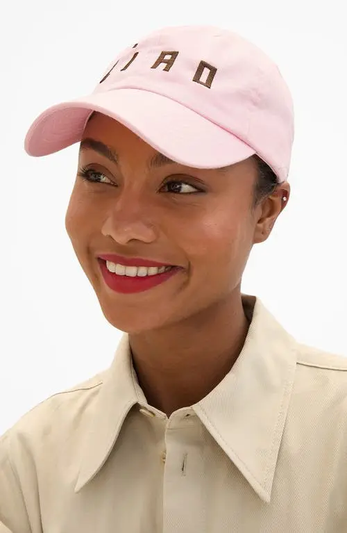 Clare V. Ciao Embroidered Baseball Cap