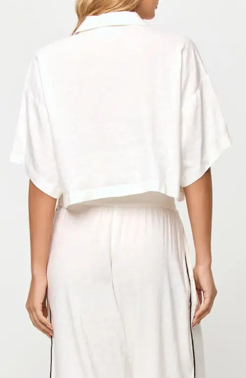 L*Space Kitt Cropped Cover-up Top