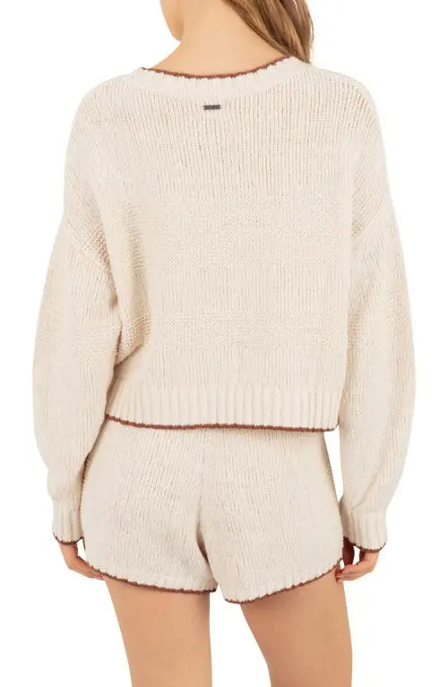 Hurley Linear Bateau Neck Sweater