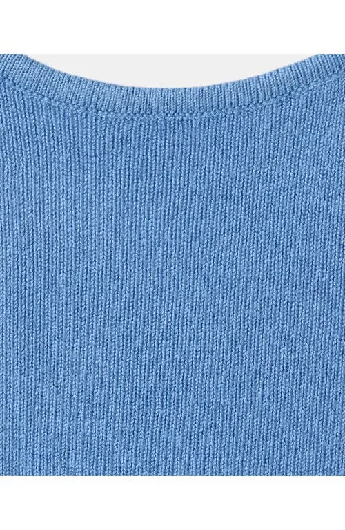 Mango Open Back Knit Top With Tie Detail