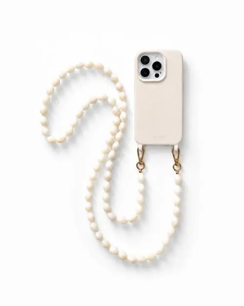 Cordée Cases Valerie Phone Chain Set - Ivory