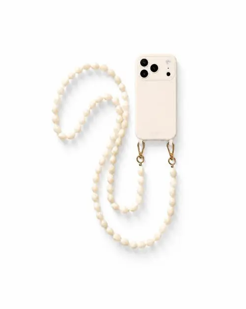 Cordée Cases Valerie Phone Chain Set - Ivory