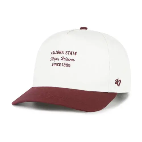'47 Arizona State Sun Devils Two-tone Hitch Adjustable Cap By - White