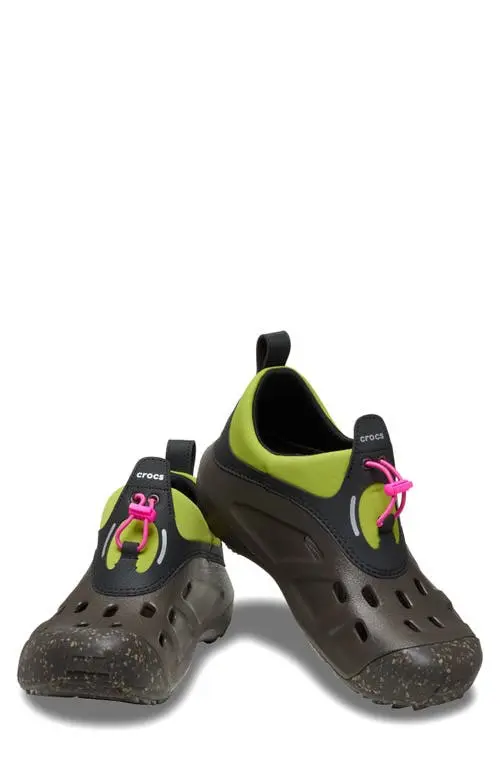 CROCS Gender Inclusive Quick Trail Low Shoe - Dark Cocoa