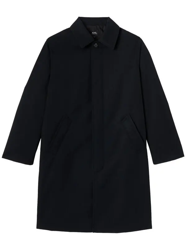 A.p.c. Water-repellent Wool Coat