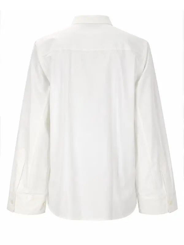 Tory Burch Cotton Tunic With Bow Detail - White